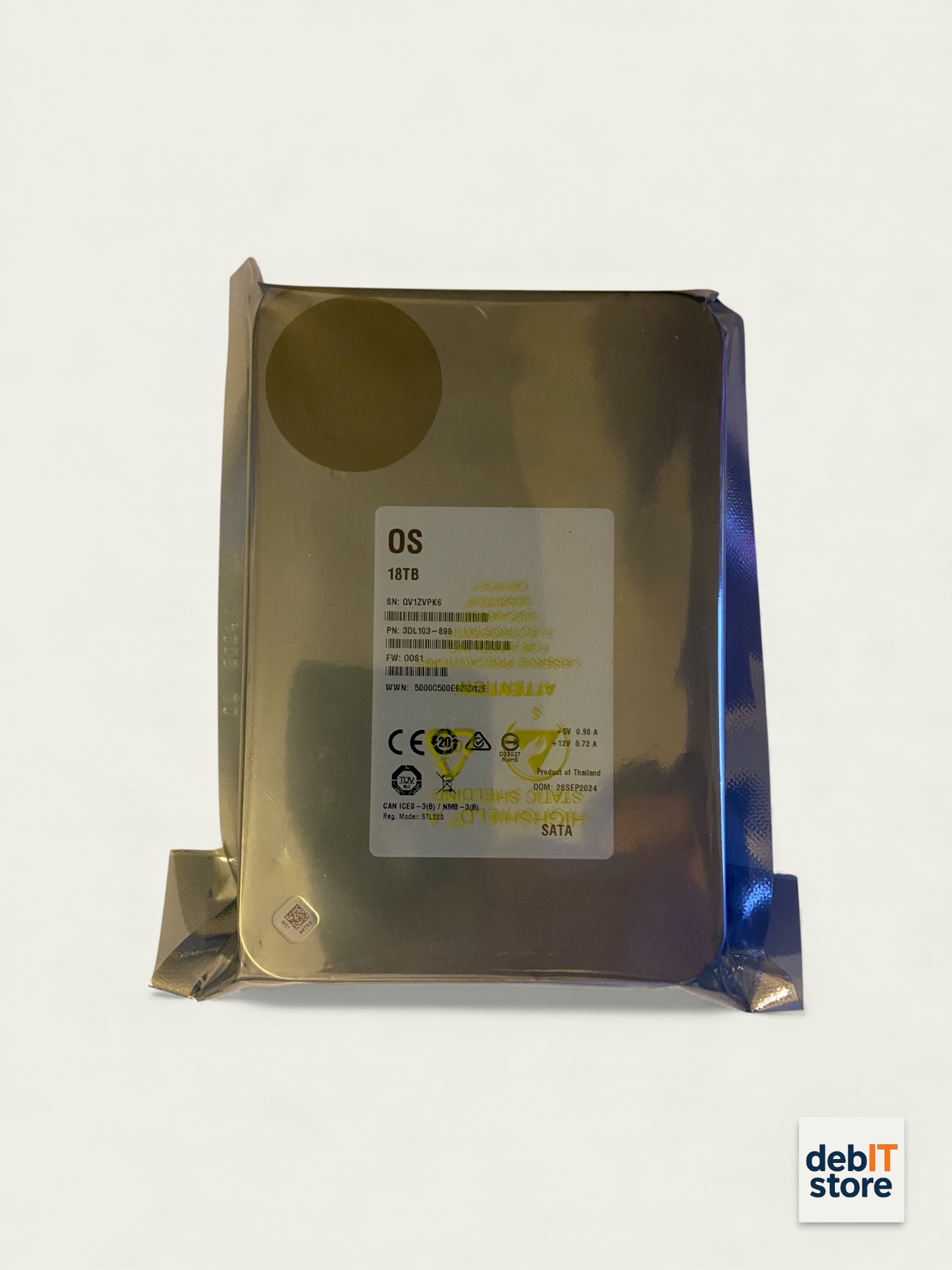 Enterprise 18tb NAS - Server HDD (Nieuw) - debITstore
